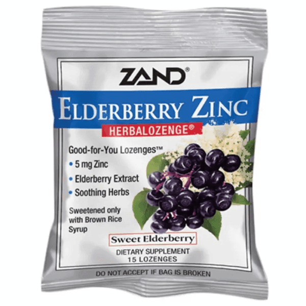 Zand Elderberry Zinc Lozenges